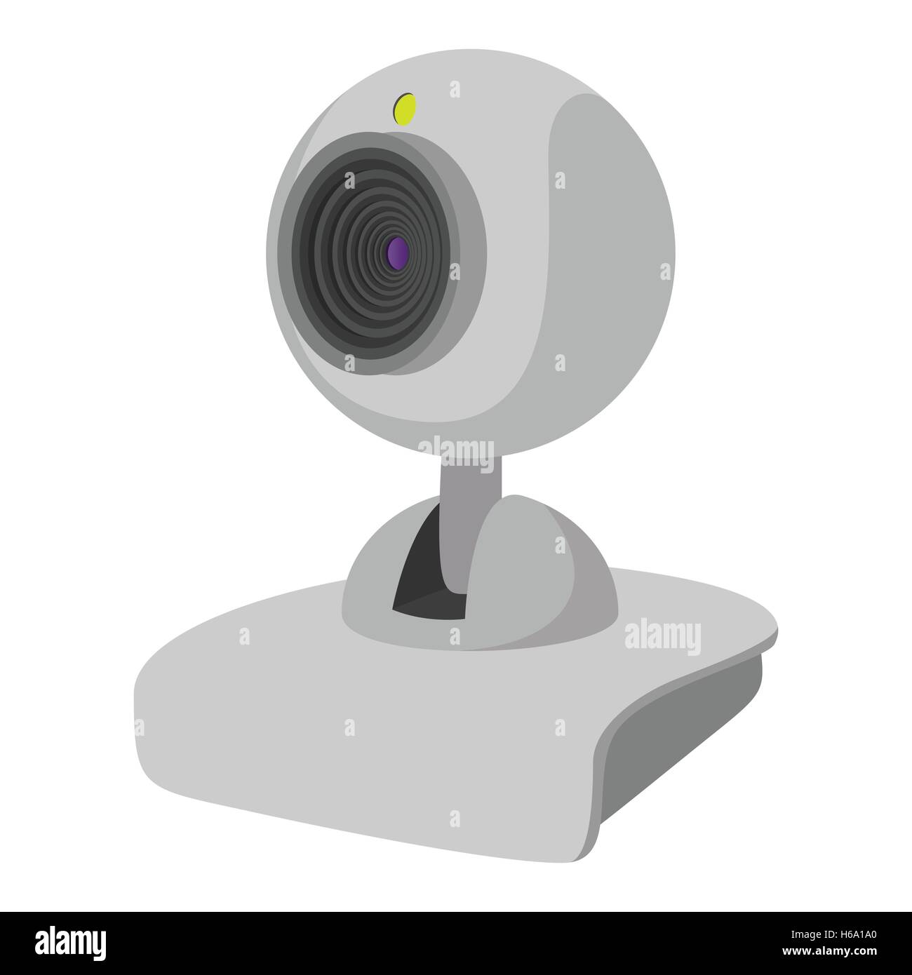 Computer web cam cartoon icon Stock Vector Image & Art - Alamy