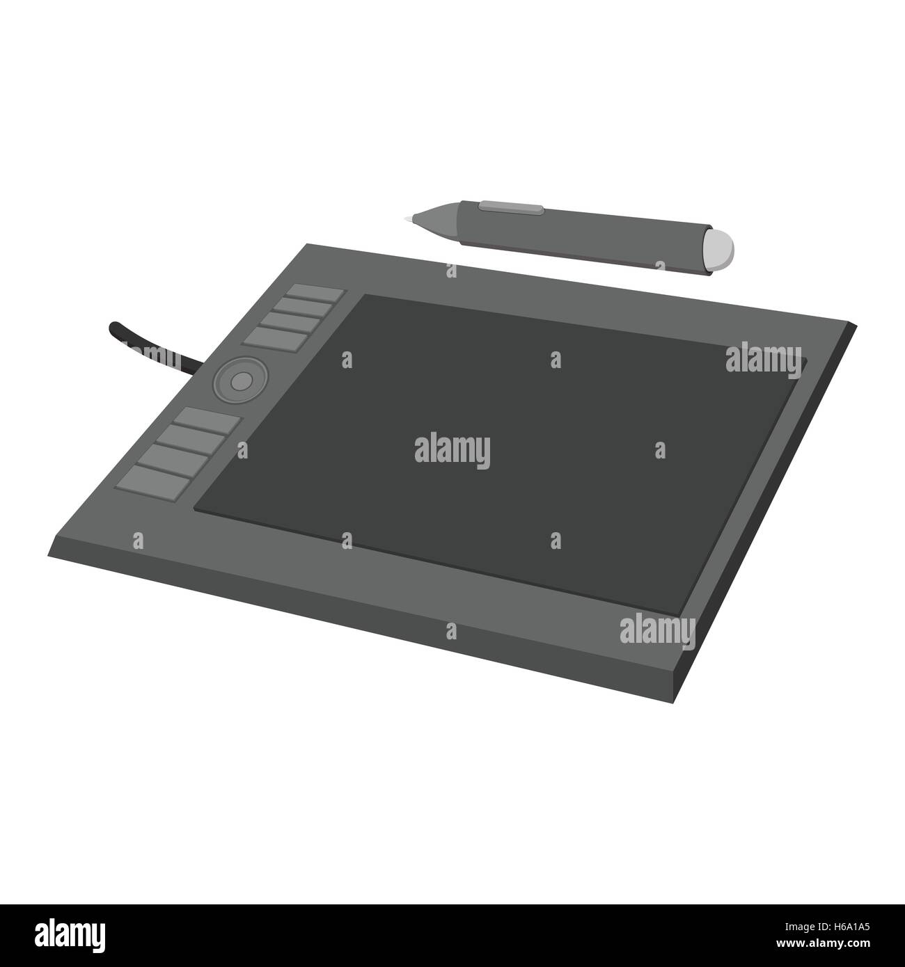 Tablet for drawing cartoon icon Stock Vector Image & Art - Alamy