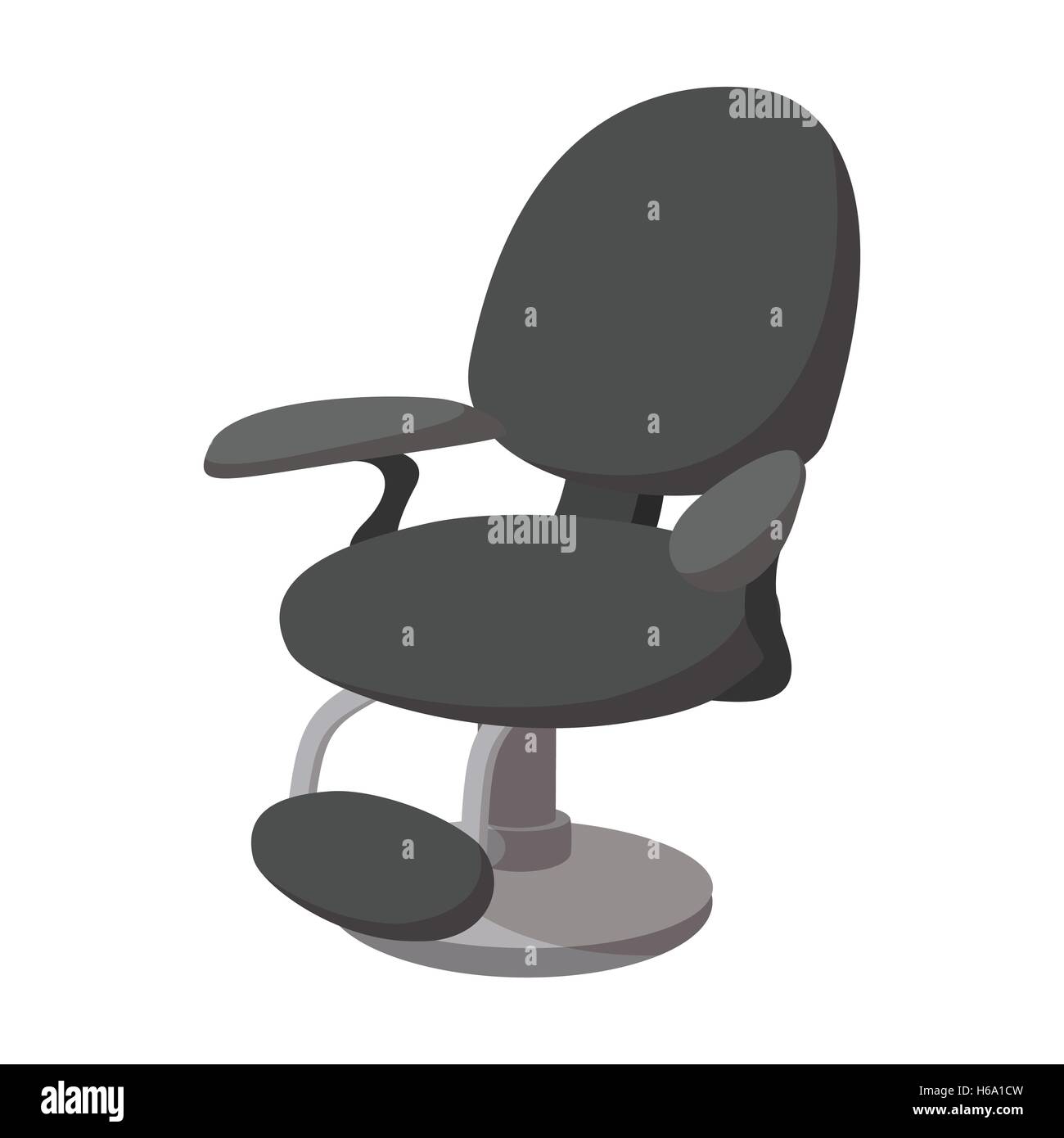Black barber chair cartoon icon Stock Vector Image & Art - Alamy