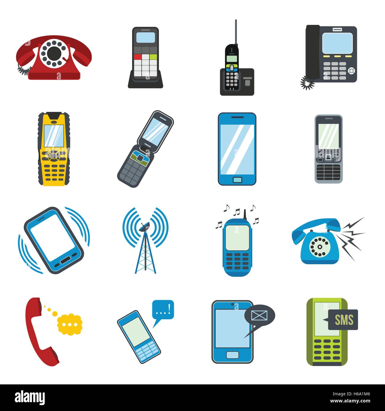 Mobile phone statement Cut Out Stock Images & Pictures - Alamy