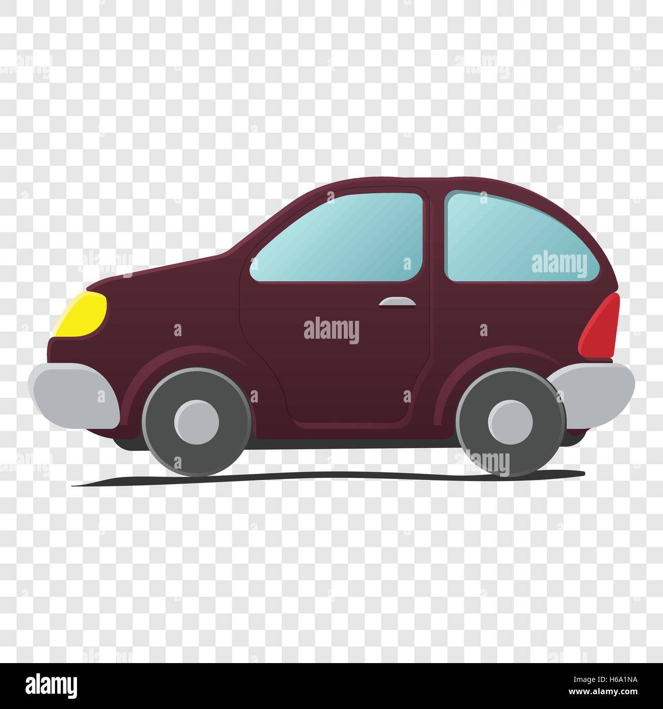 Cartoon little car Stock Vector Image & Art - Alamy