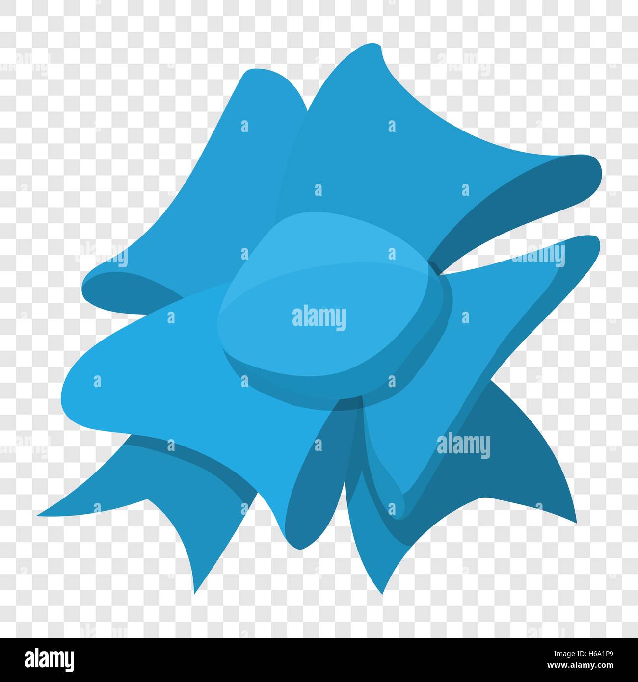 Cartoon bow blue sign Stock Vector Image & Art - Alamy