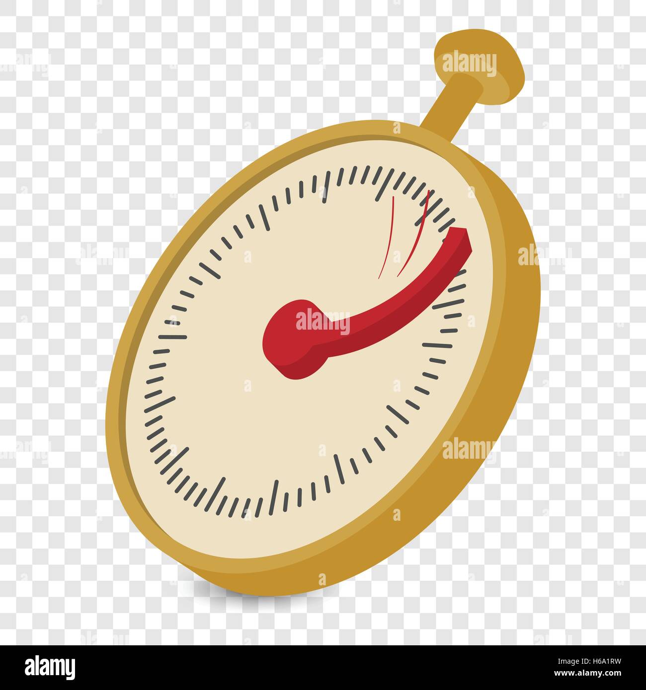 Analog stopwatch cartoon illustration Stock Vector Image & Art - Alamy