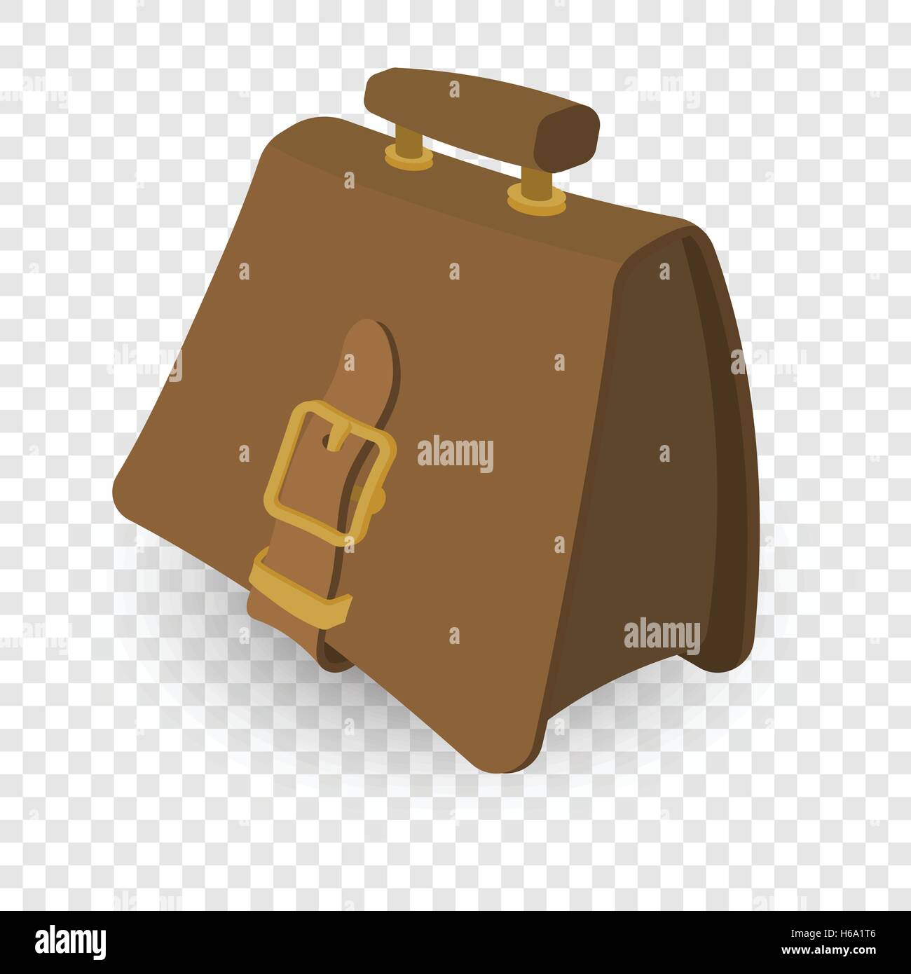 Briefcase brown cartoon illustration Stock Vector Image & Art - Alamy