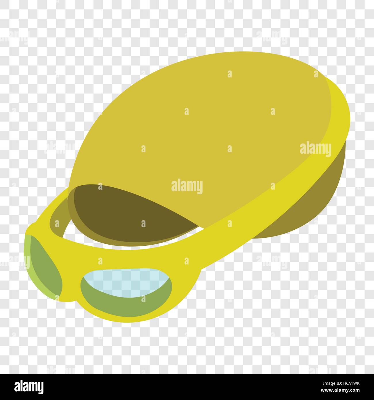 Swimming cap and goggles illustration Stock Vector Image & Art - Alamy