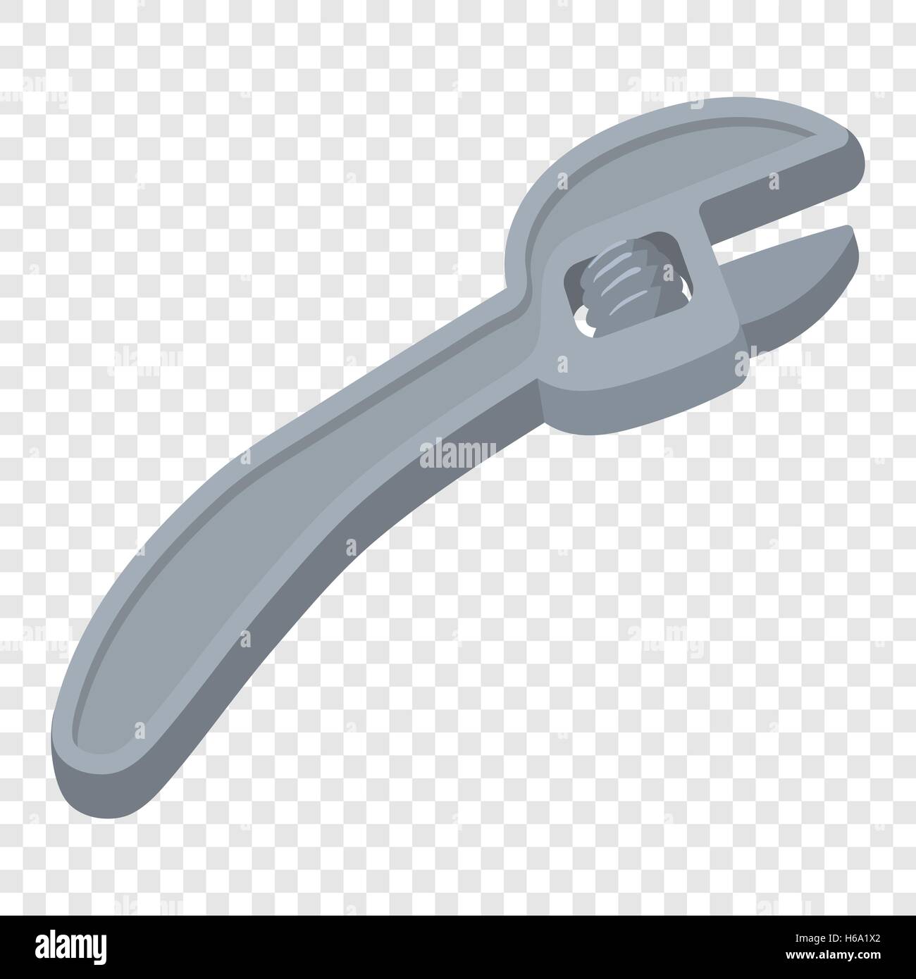 Plumber adjustable wrench cartoon Stock Vector Images - Alamy