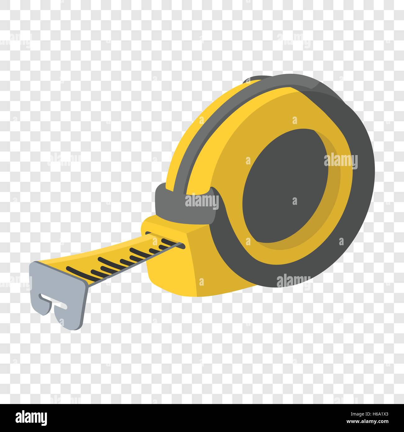 Builders tape measure symbol Stock Vector Image & Art - Alamy