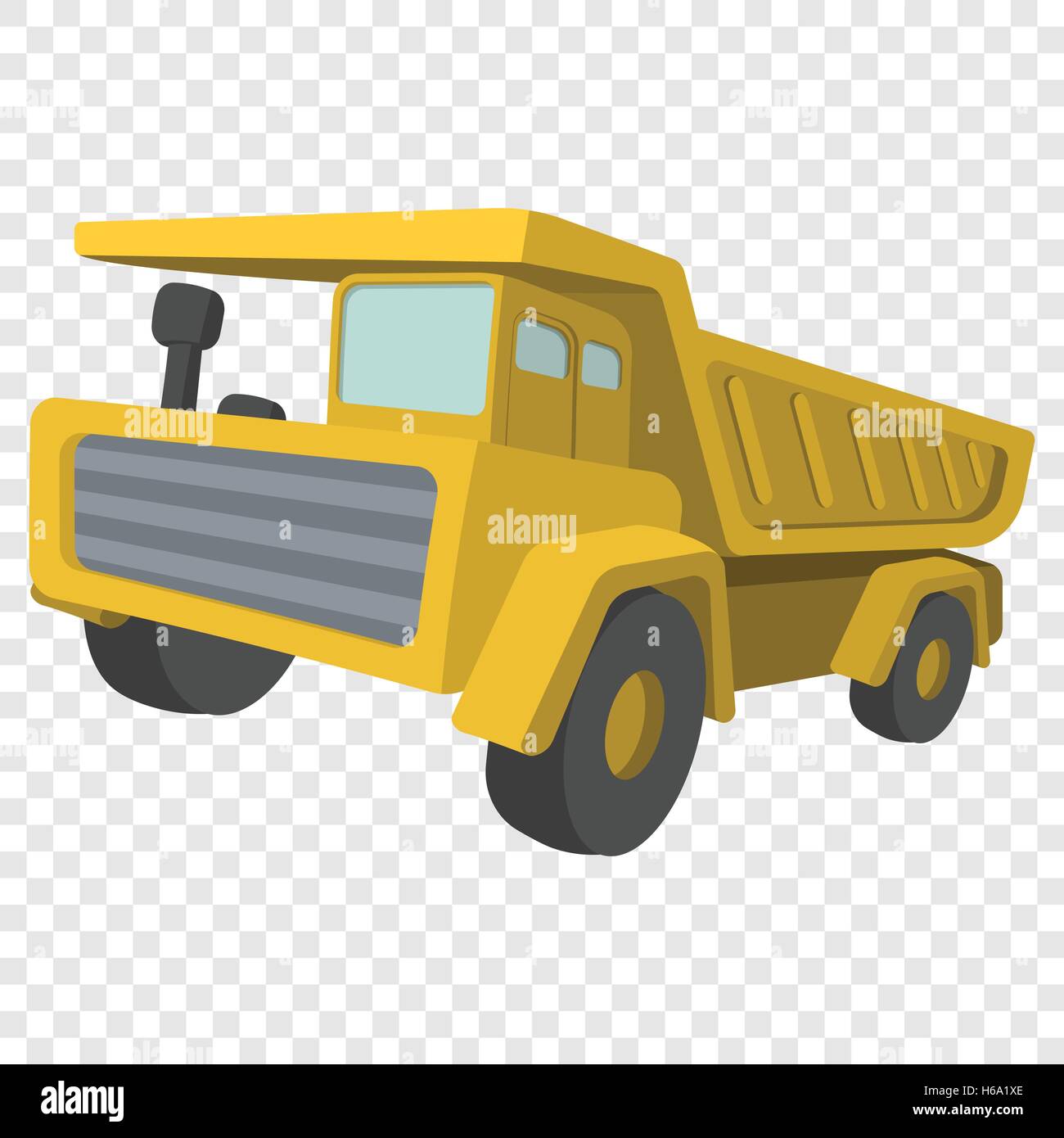 Tipper truck tipping Stock Vector Images - Alamy