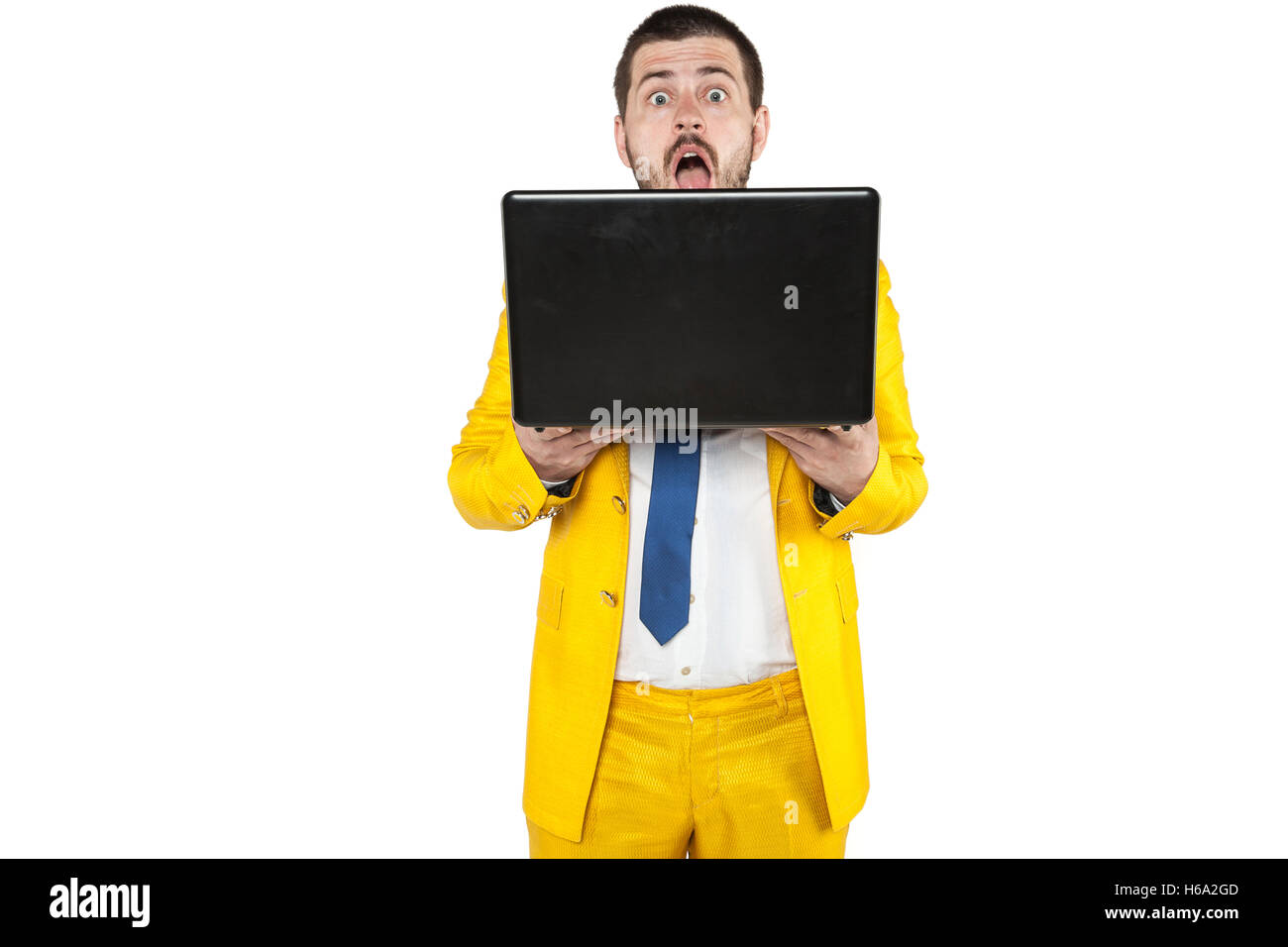 Man gasping indoors hi-res stock photography and images - Alamy