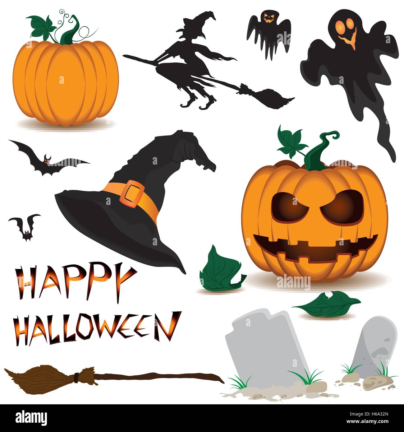 Autumn leaves moon Cut Out Stock Images & Pictures - Alamy