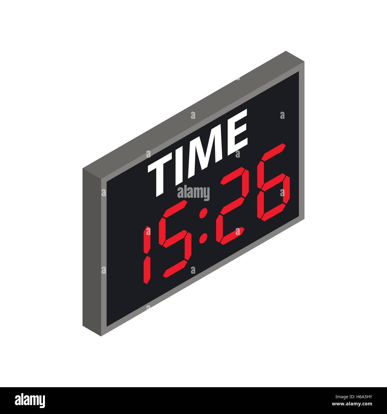 Match score board isometric icon Stock Vector Image & Art - Alamy