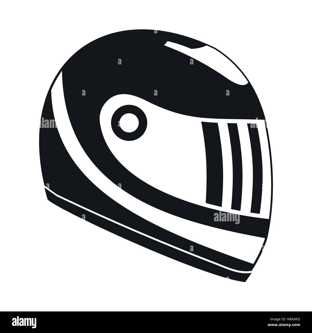 Plain black bike Stock Vector Images - Alamy