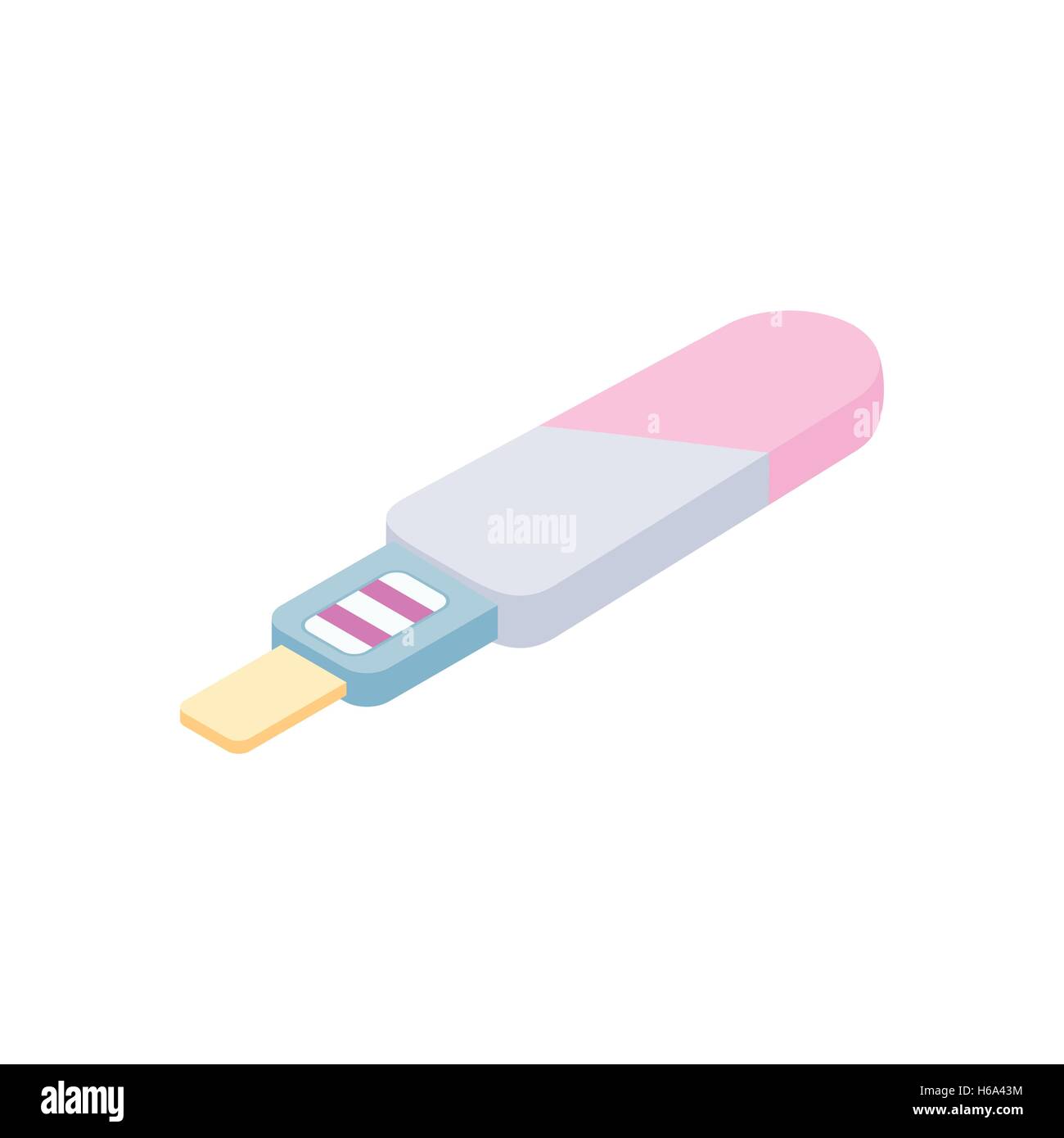 Pregnancy test isometric 3d icon Stock Vector Image & Art - Alamy