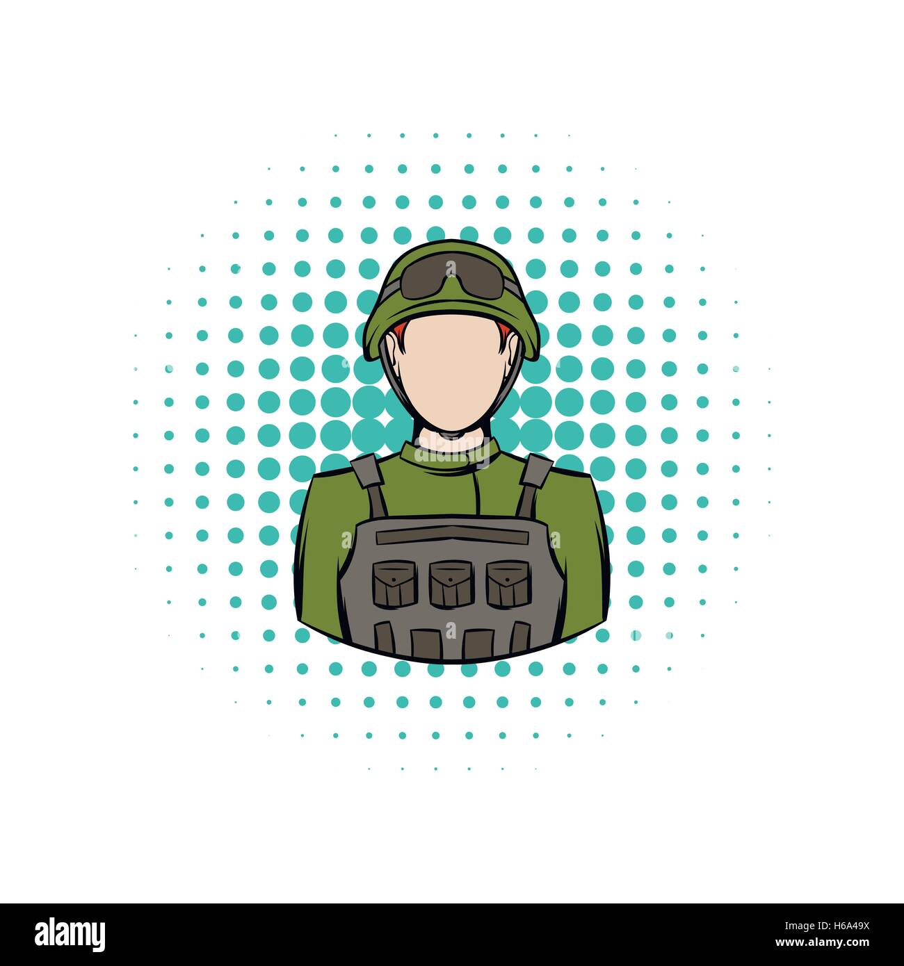 Commando comics Stock Vector Images - Alamy