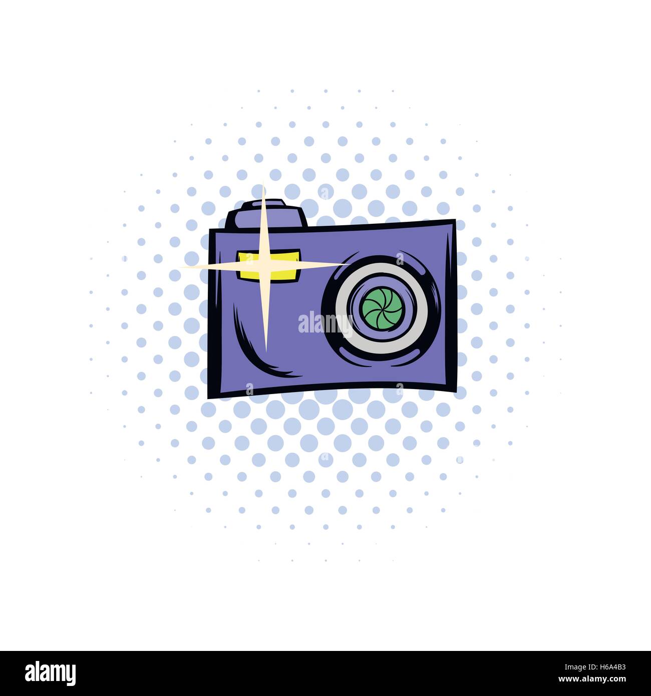 Camera comics icon Stock Vector Image & Art - Alamy