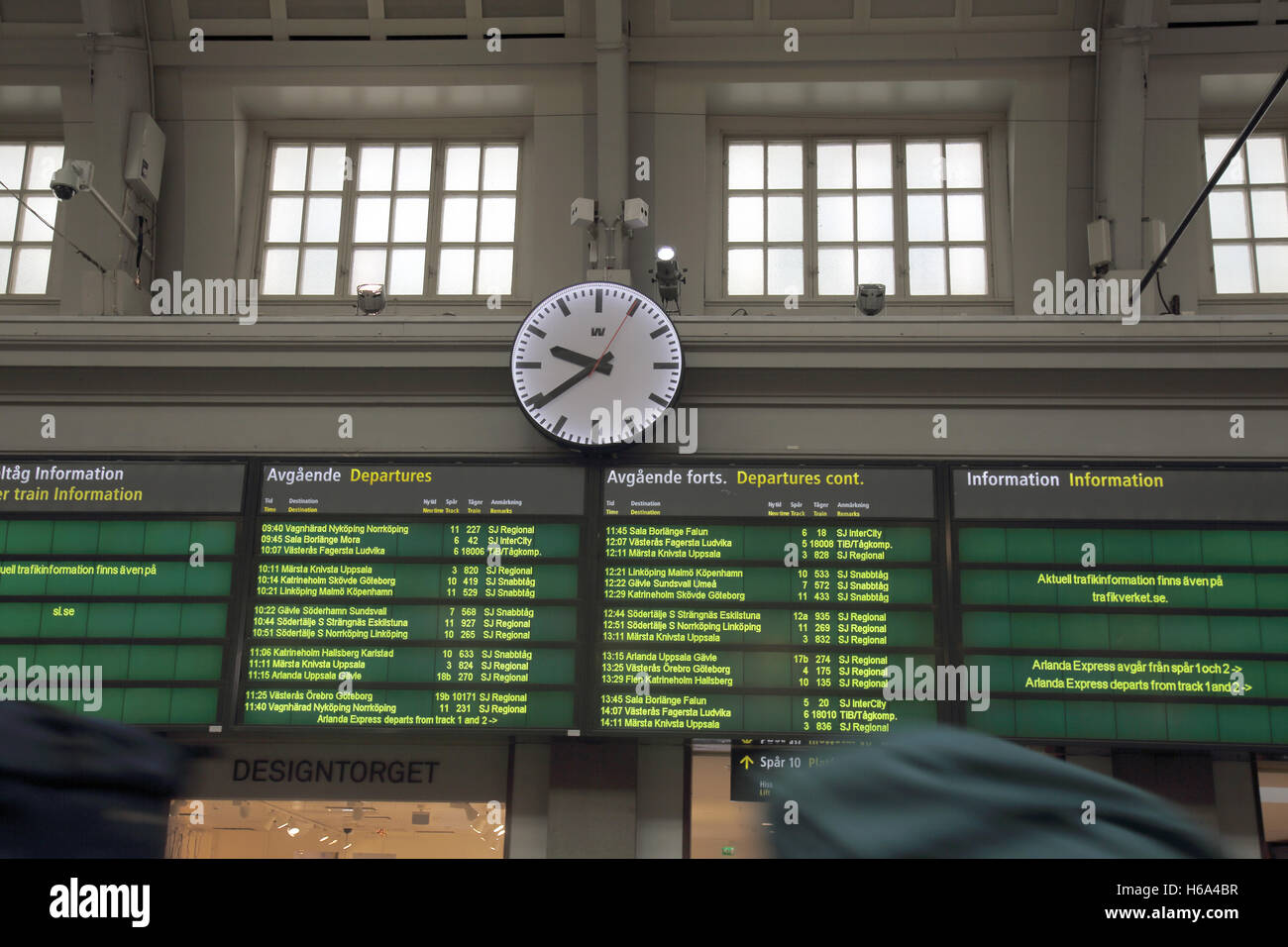stockholm central railway station Stock Photo - Alamy