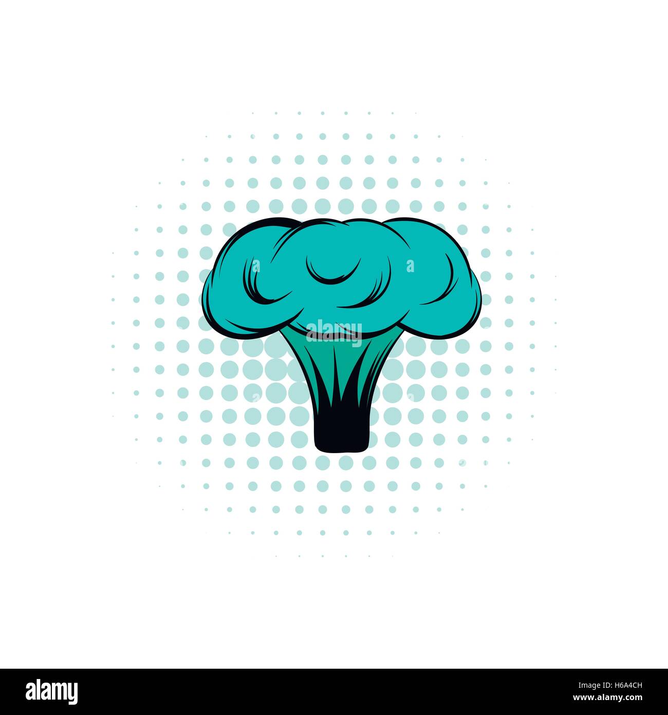 Black mushroom cloud bomb explosion Stock Vector Images - Alamy