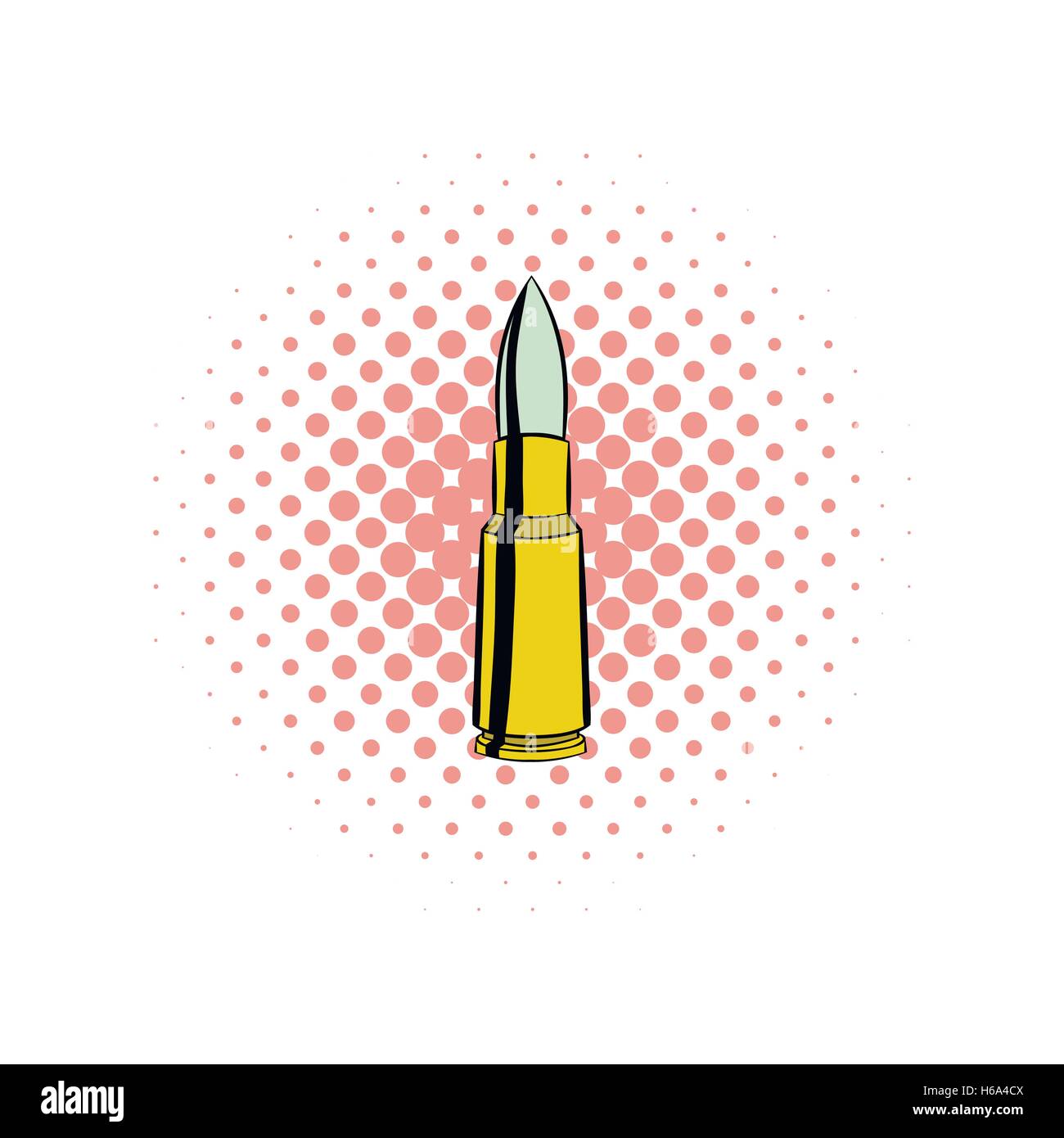 Bullet comics icon Stock Vector Image & Art - Alamy