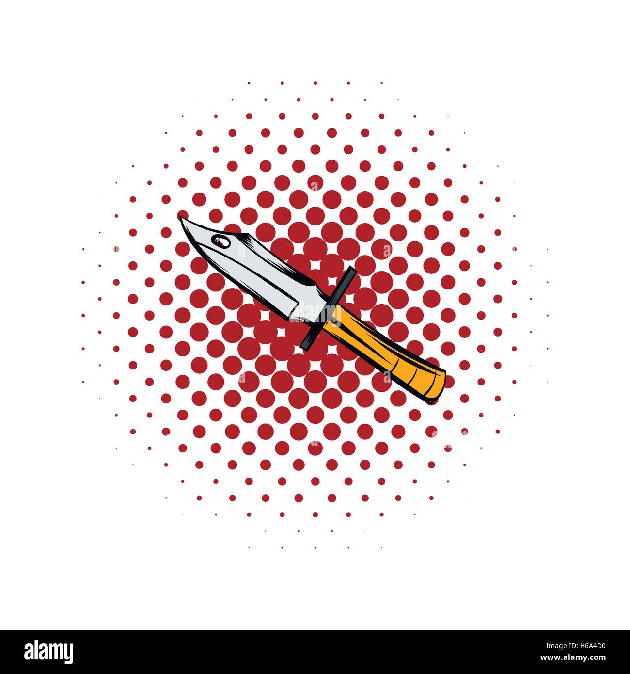 Leather knife sheath Stock Vector Images - Alamy