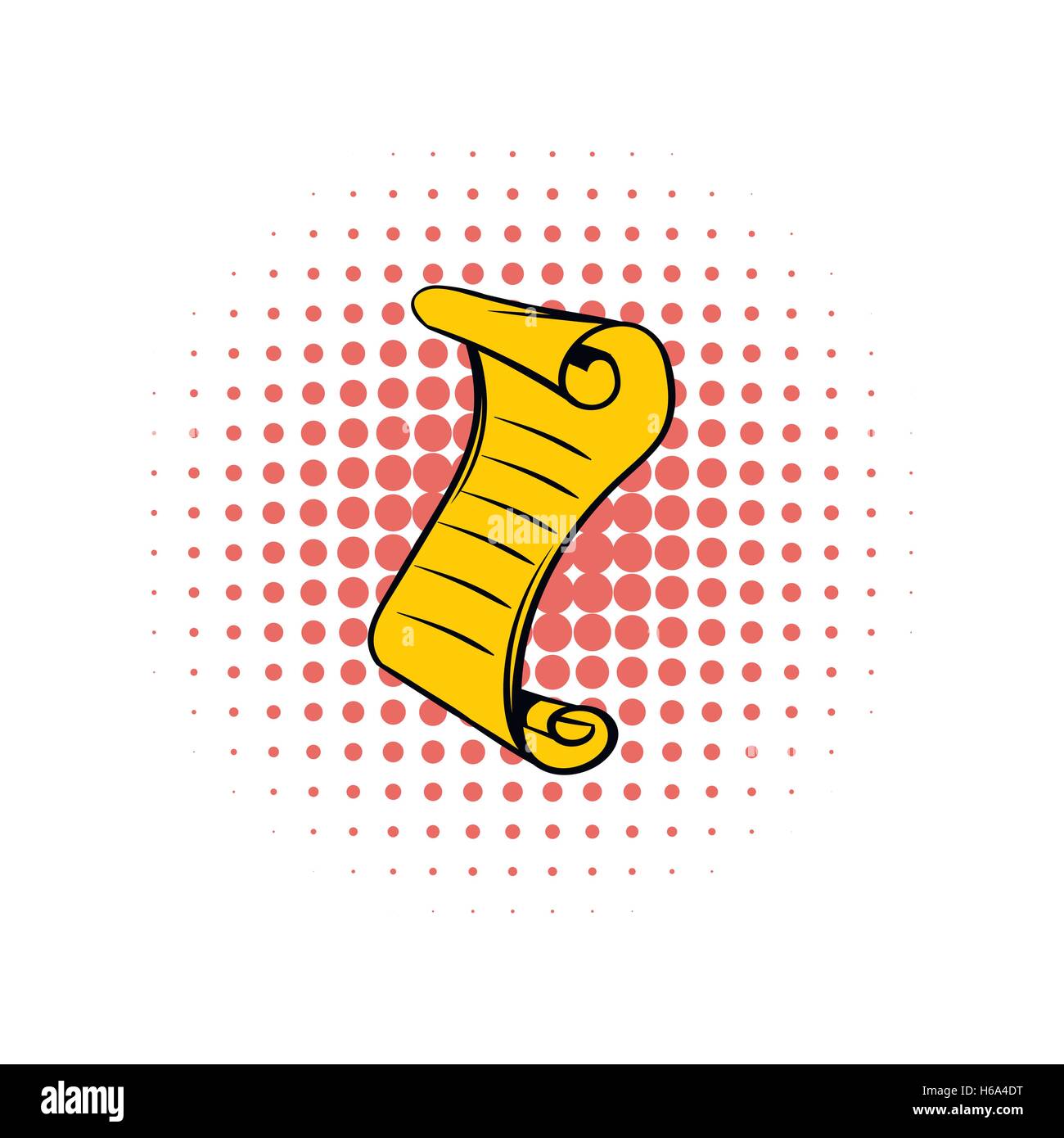 Medieval scroll comics icon Stock Vector Image & Art - Alamy
