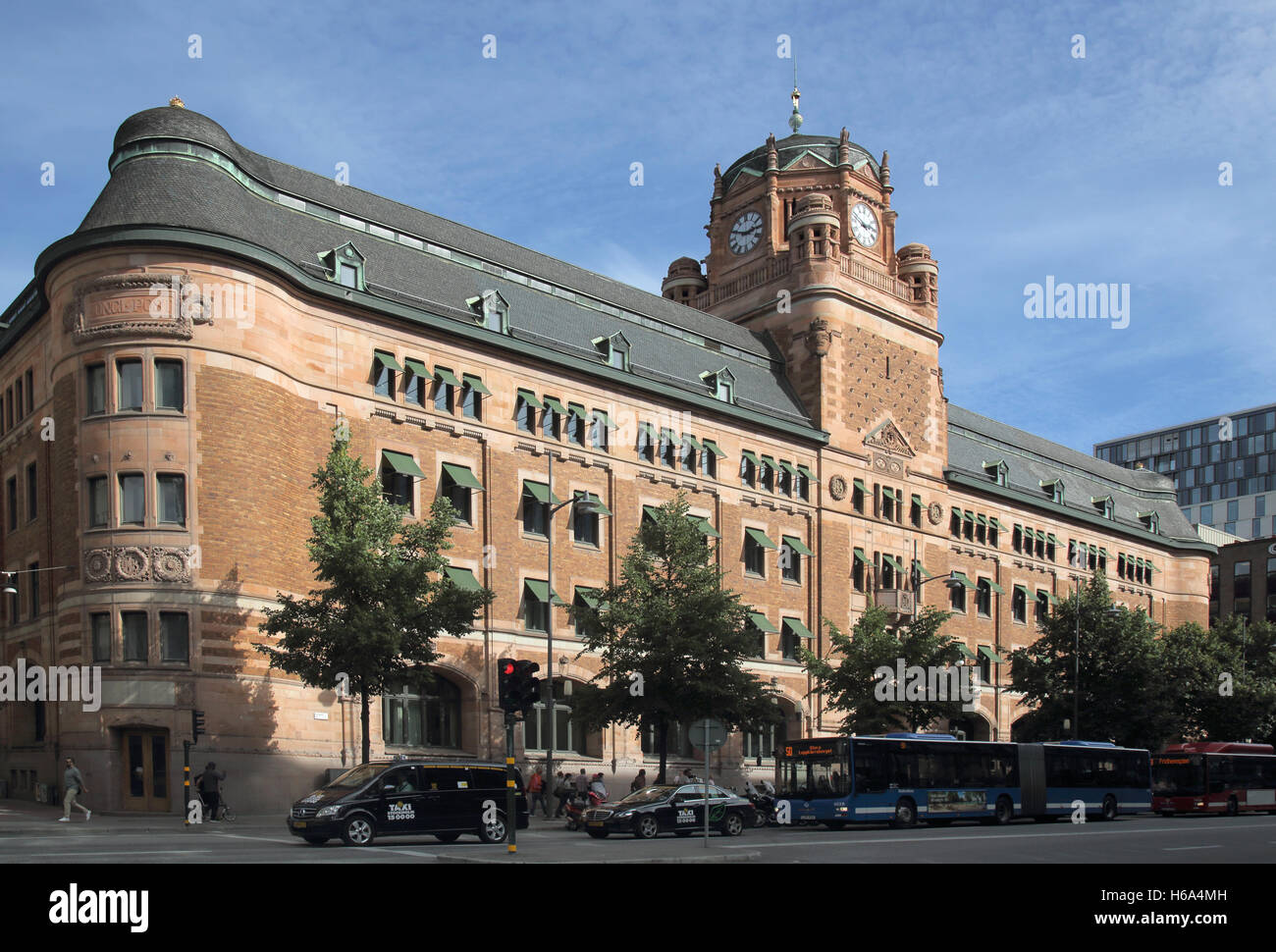 stockholm post office Sweden Stock Photo - Alamy