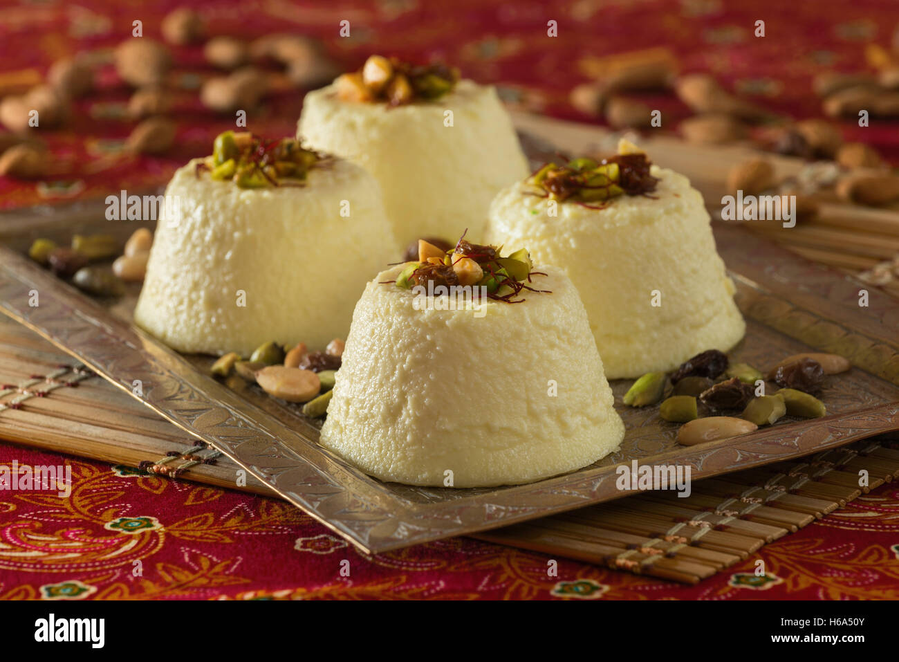 Bhapa doi. Bengali steamed yogurt dessert Stock Photo - Alamy