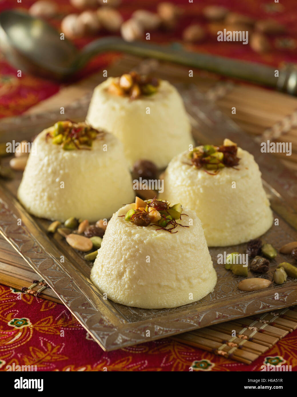 Bhapa doi. Bengali steamed yogurt dessert Stock Photo - Alamy