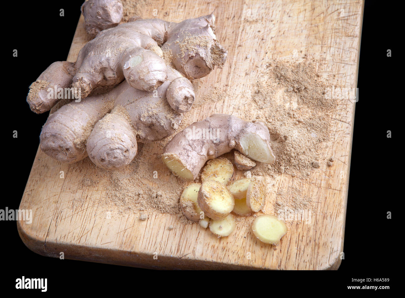 Different forms of ginger hi-res stock photography and images - Alamy