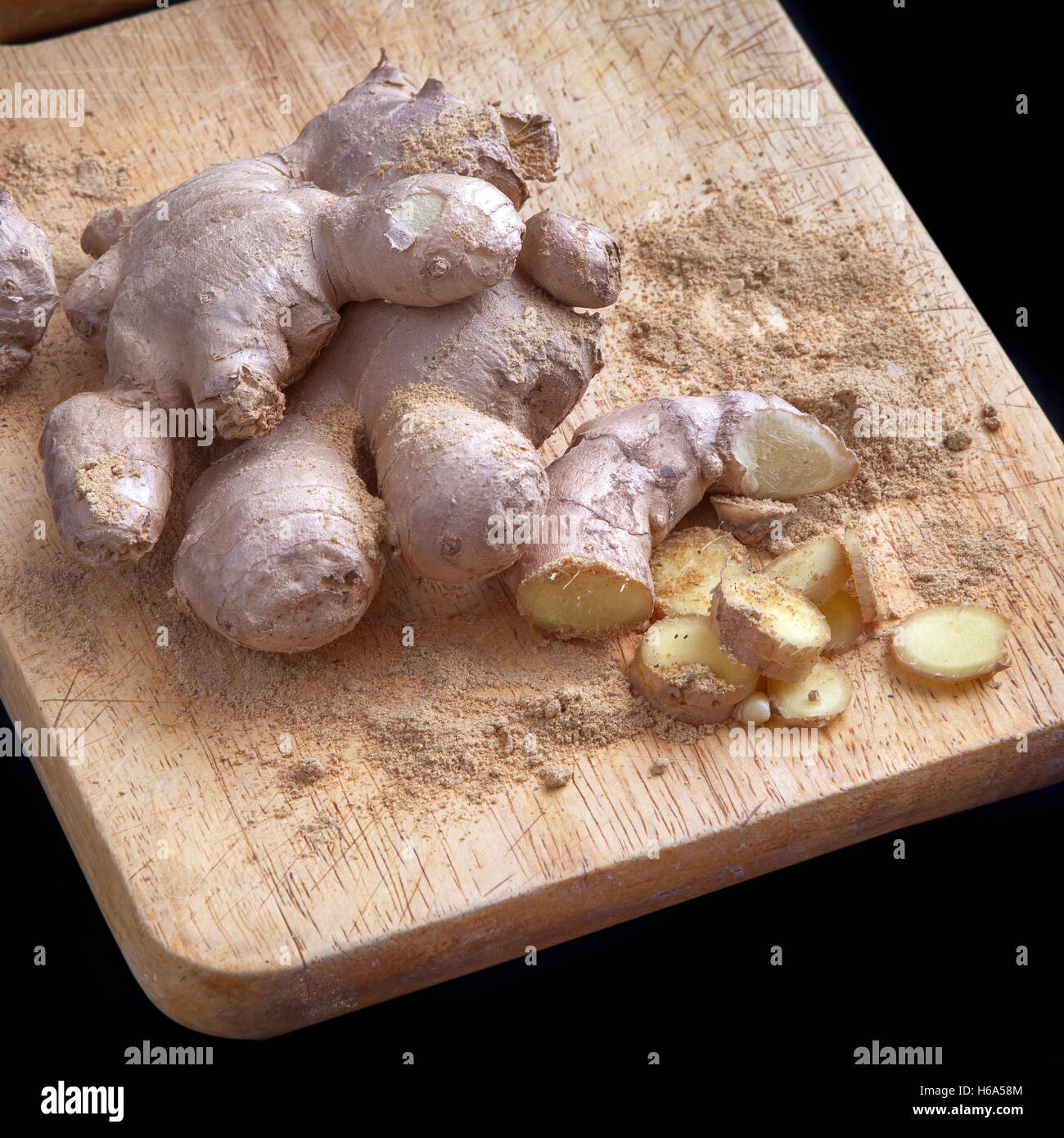 Different forms of ginger hi-res stock photography and images - Alamy