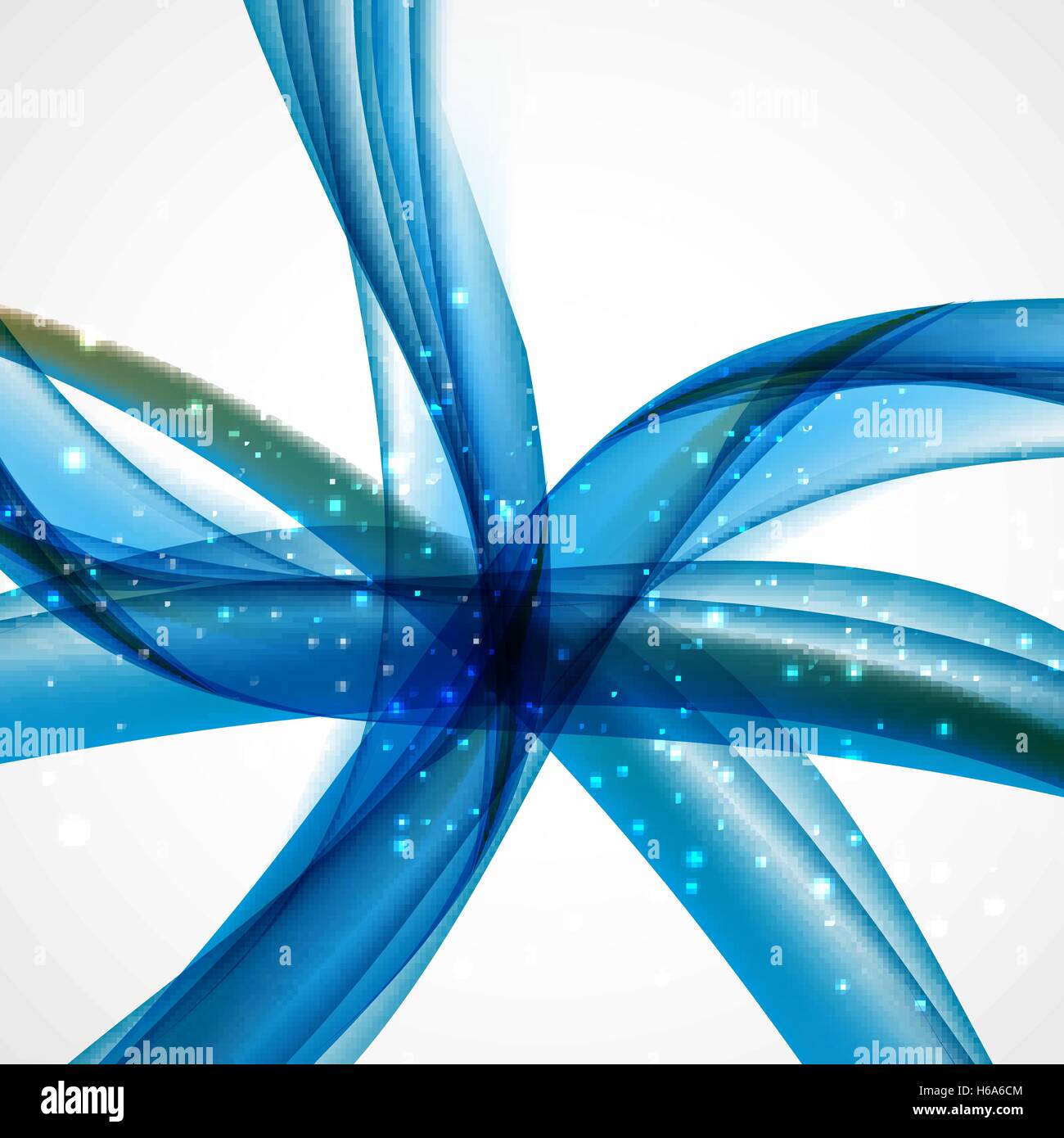 Abstract Colored Wave Background. Vector Illustration Stock Vector ...