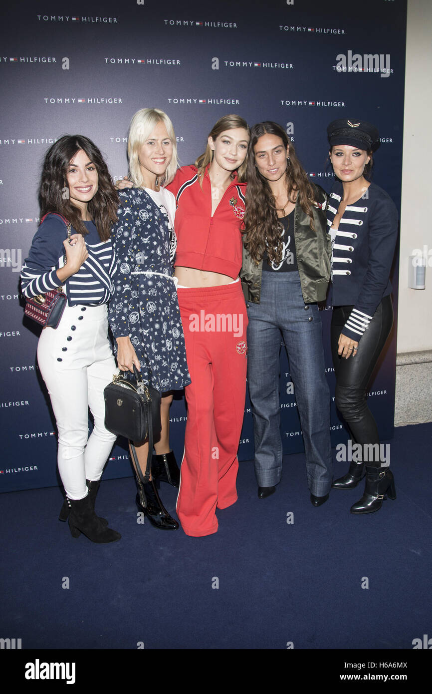 Milan Fashion Week Spring/Summer 2017 - TommyxGigi Launch at the Tommy ...