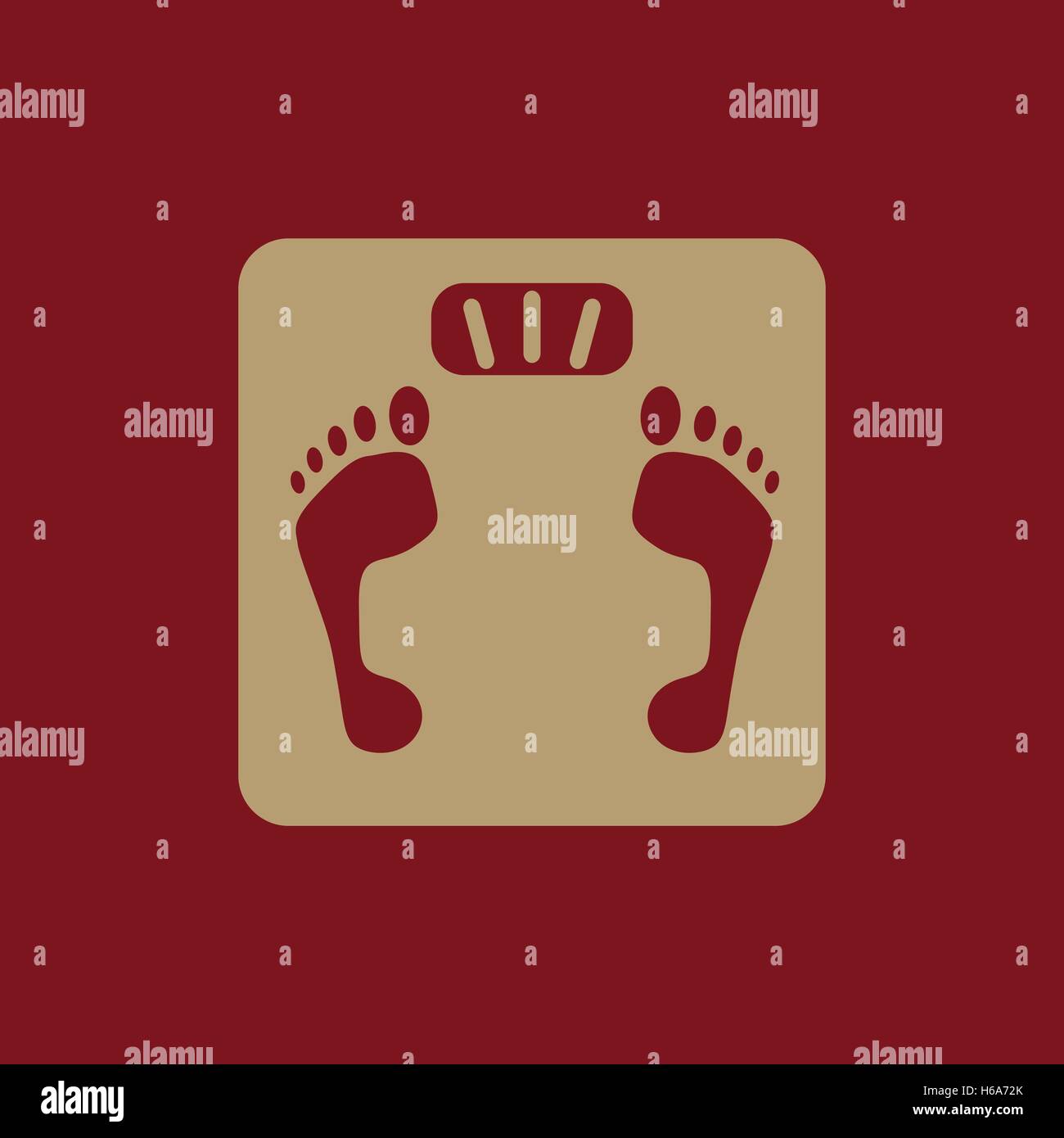 The scales icon. Scales symbol. Flat Stock Vector Image & Art - Alamy