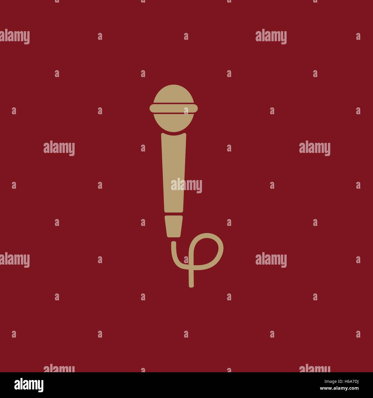 Microphone stage Stock Vector Images - Alamy