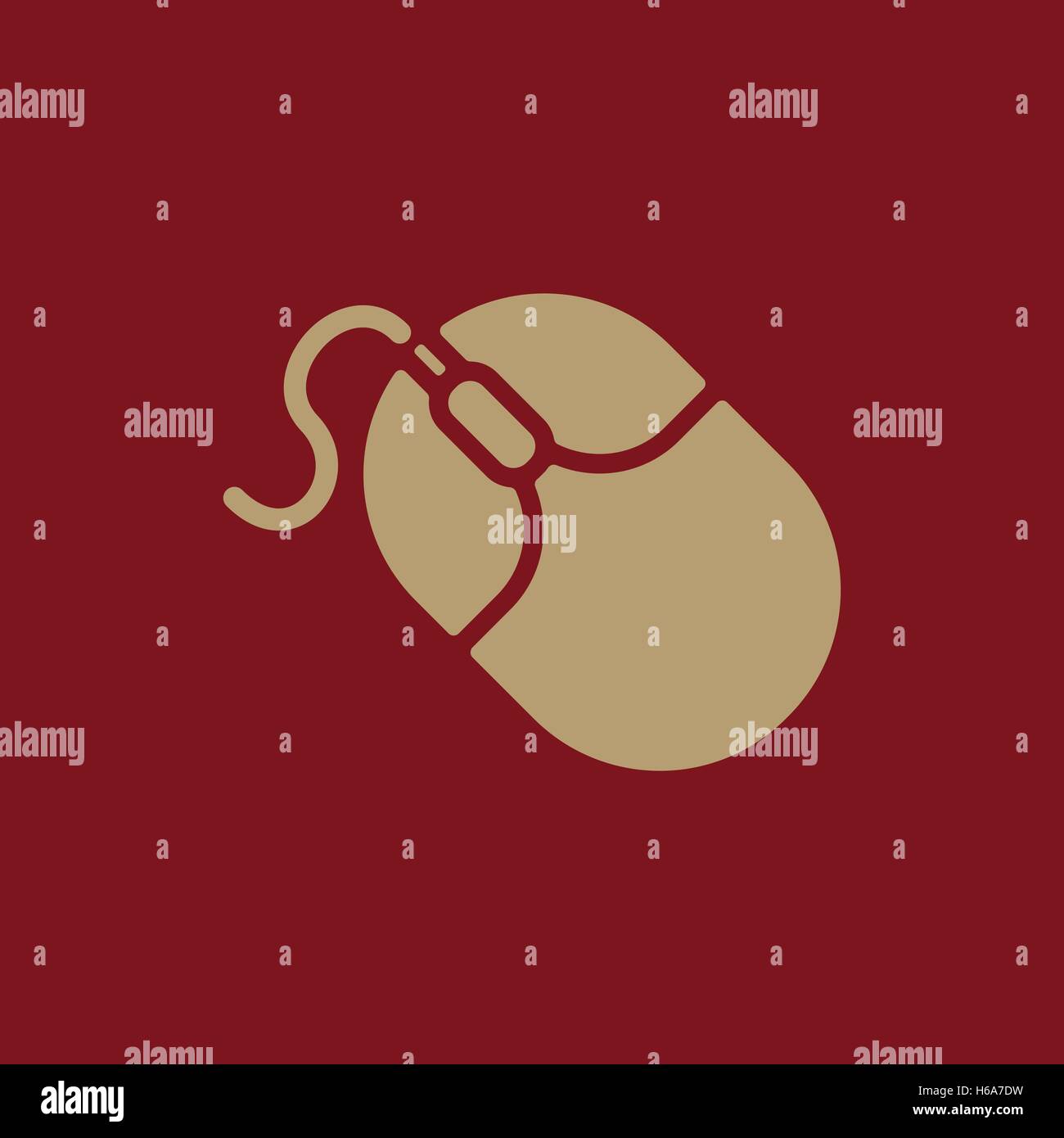 The mouse icon. Mouse symbol. Flat Stock Vector Image & Art - Alamy