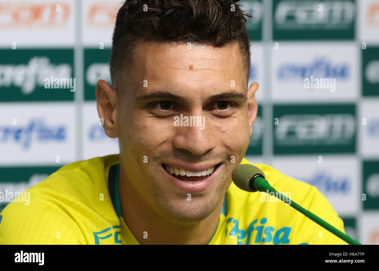 Sao Paulo, Brazil. 25th Oct, 2016. TREINO DO PALMEIRAS - Moses player ...