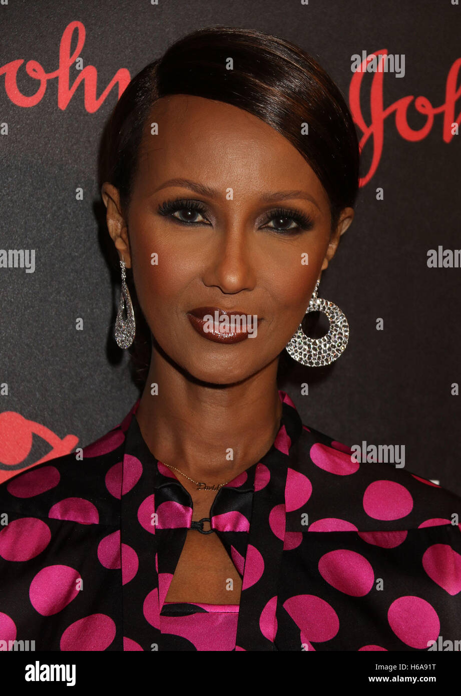 New York, New York, USA. 25th Oct, 2016. Model IMAN attends the 4th ...