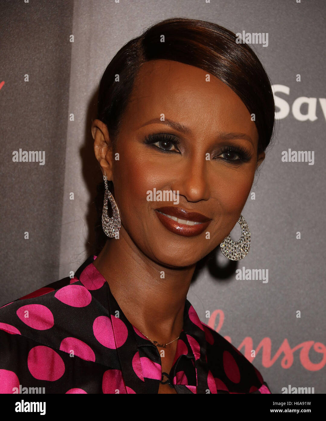 New York, New York, USA. 25th Oct, 2016. Model IMAN attends the 4th ...
