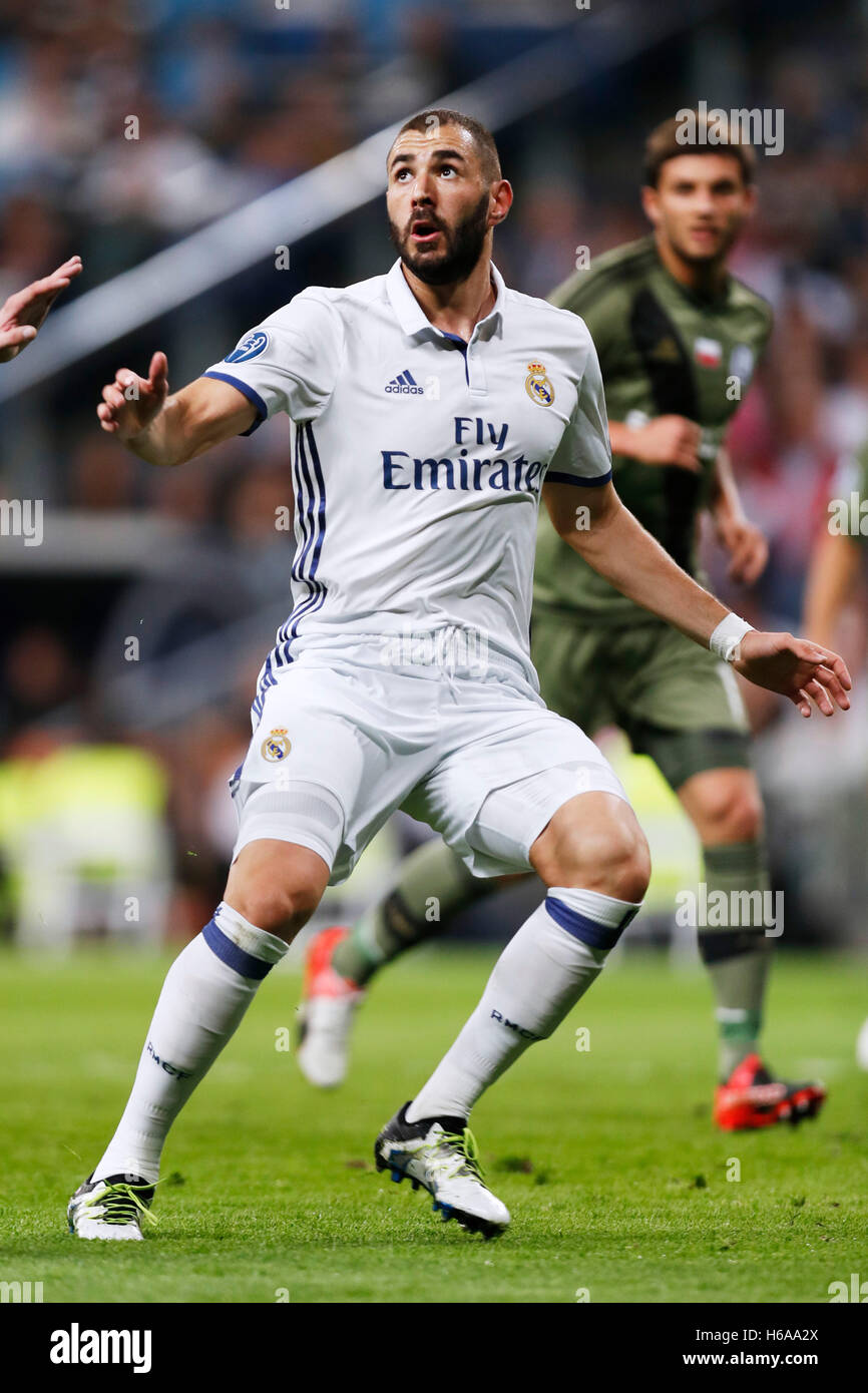Karim Benzema (Real), OCTOBER 18 2016 - Football/Soccer : UEFA ...