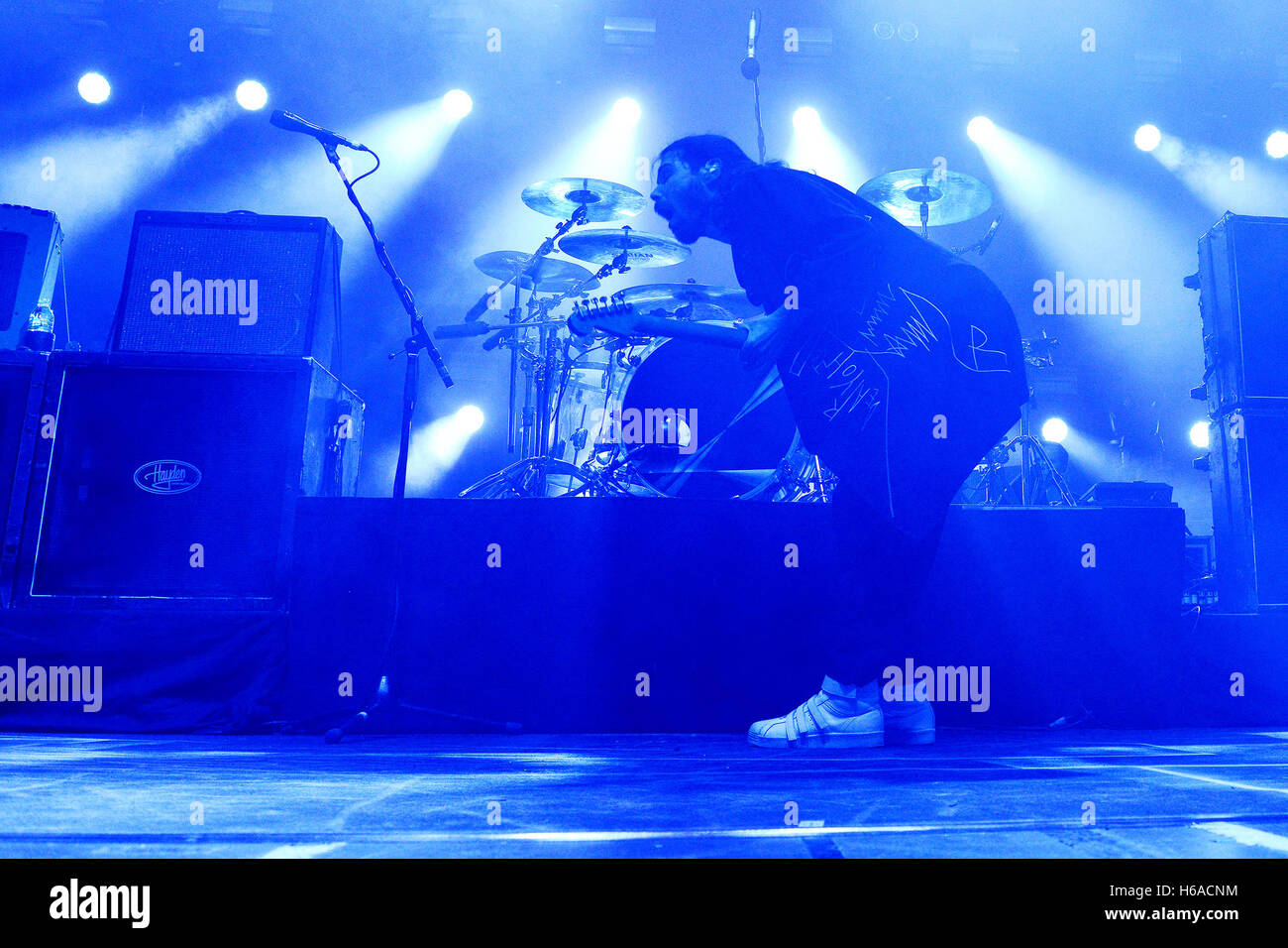 Biffy Clyro live on stage at Zenith on October 23rd 2016 in Munich. The ...