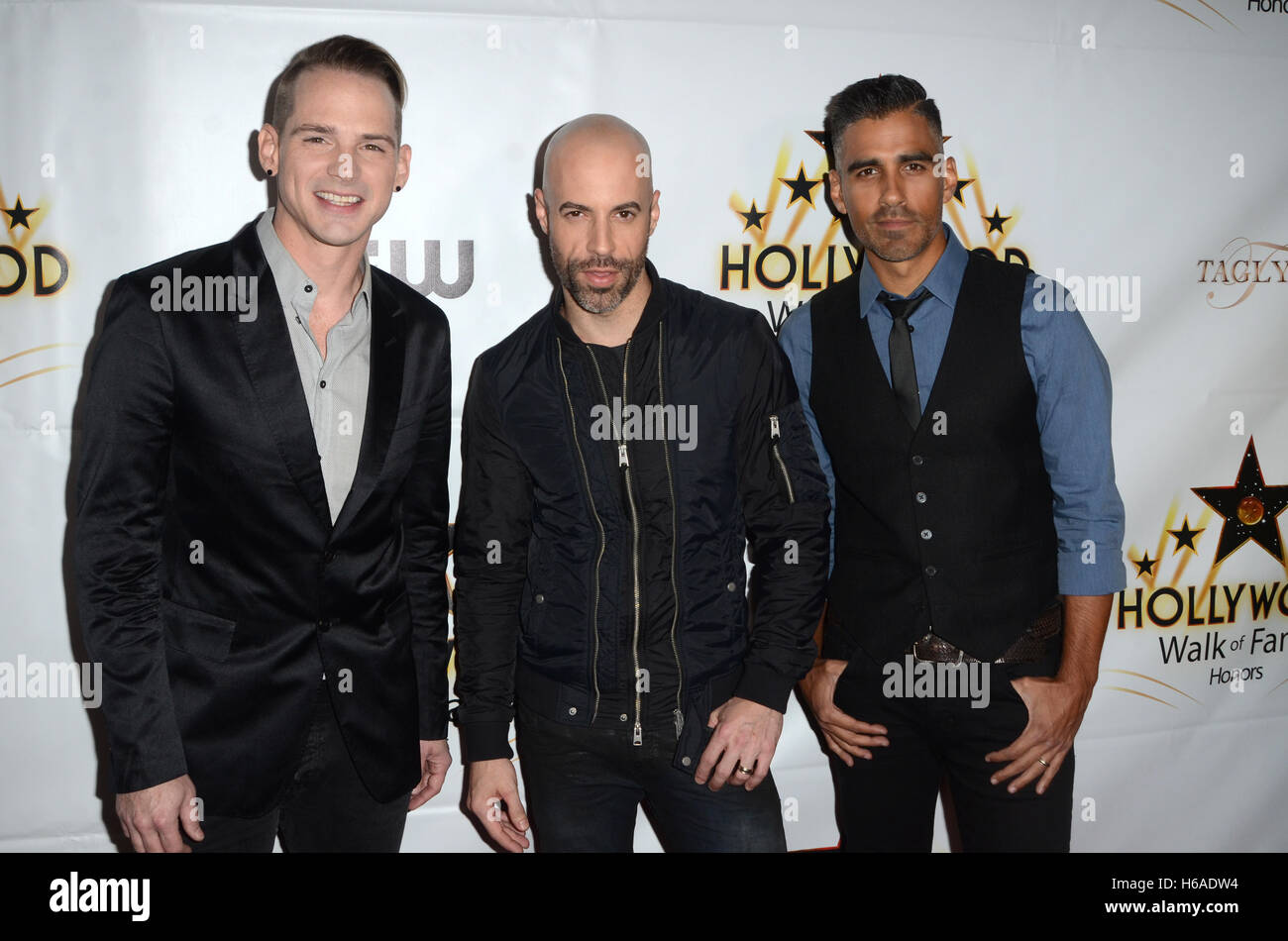 Los Angeles, Ca, USA. 25th Oct, 2016. Daughtry at the Hollywood Walk of ...