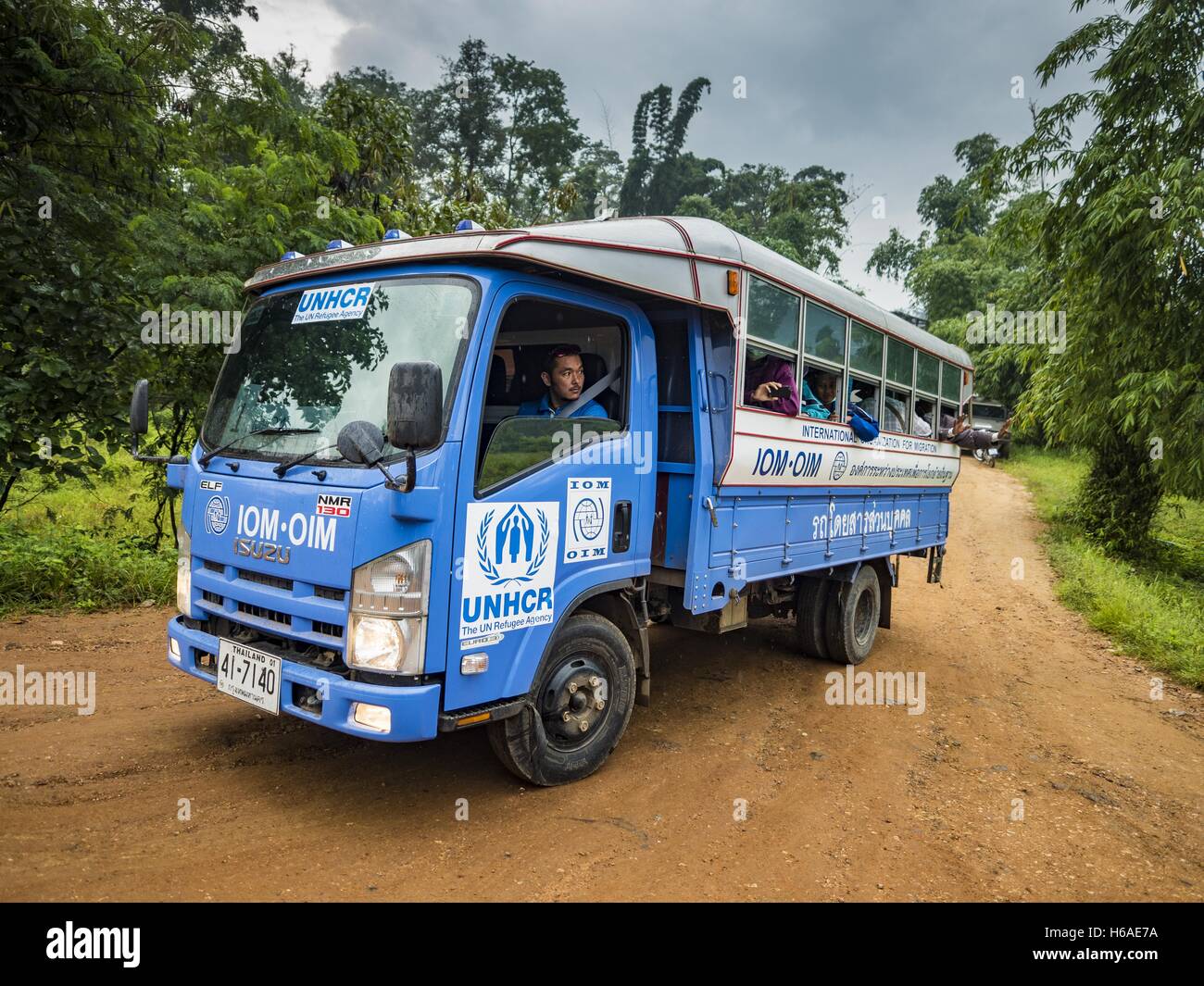 Burmese buses hi-res stock photography and images - Alamy