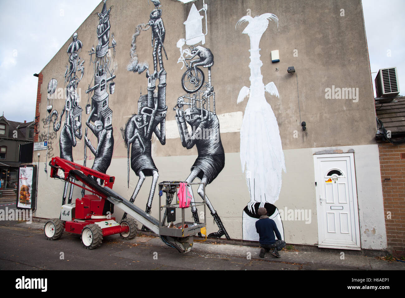 Murals in yorkshire hi-res stock photography and images - Alamy