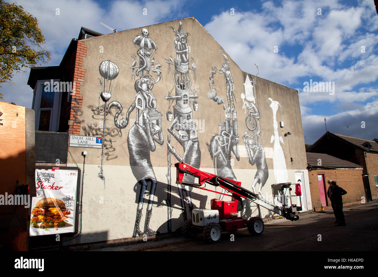 Murals in yorkshire hi-res stock photography and images - Alamy
