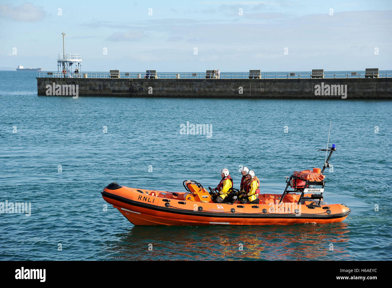 RNLI Inshore Lifeboat, Weymouth, Dorset, UK Stock Photo - Alamy