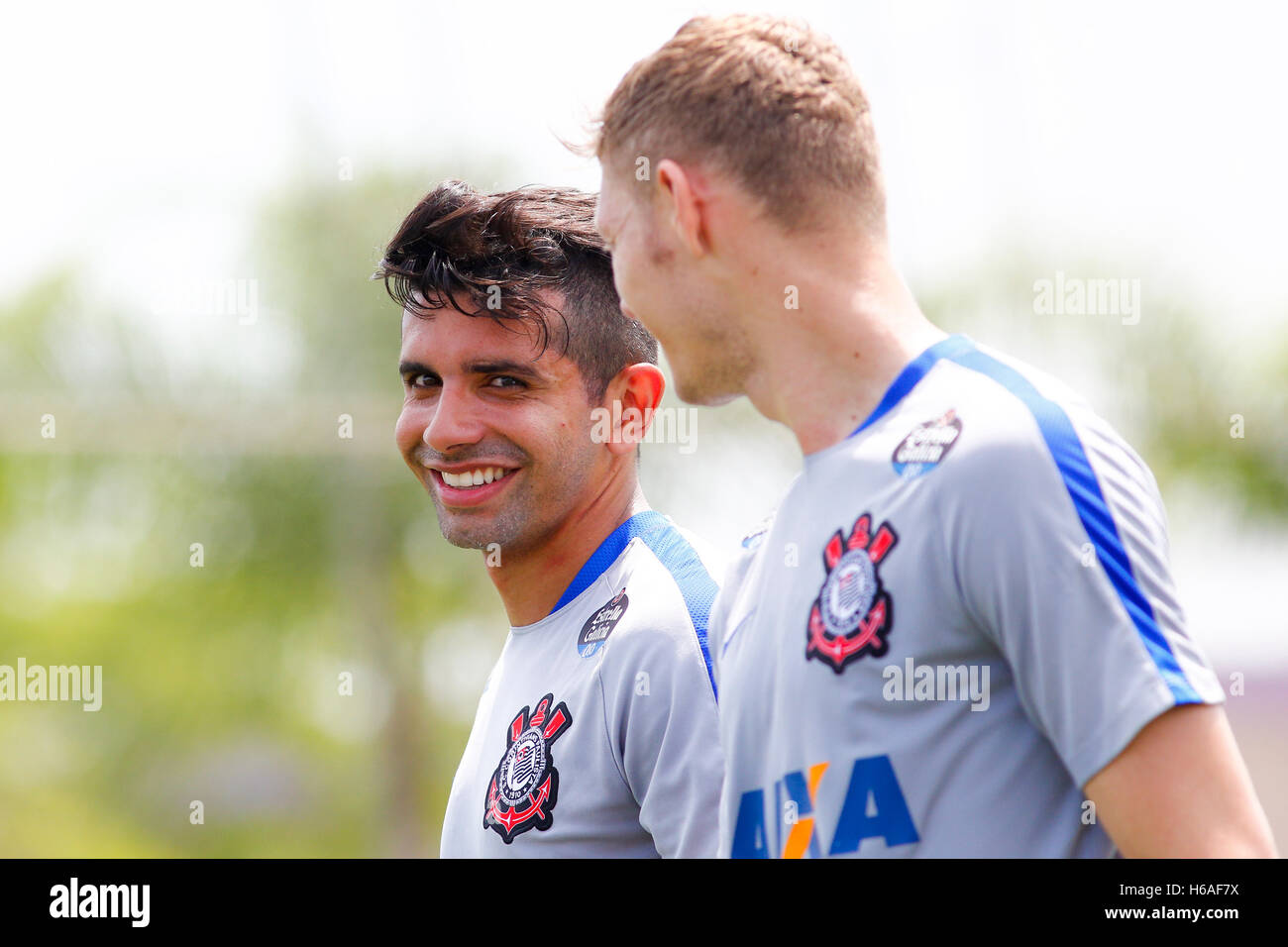 SÃO PAULO, SP - 26.10.2016: TREINO DO CORINTHIANS - William during the ...