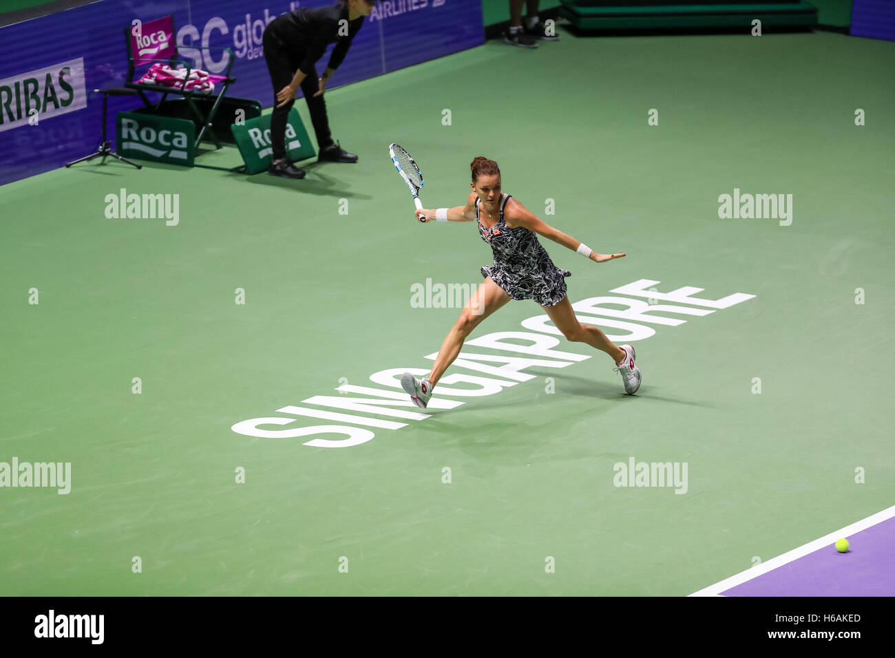 Singapore indoor stadium, Singapore. 26th October, 2016. BNP Paribas ...