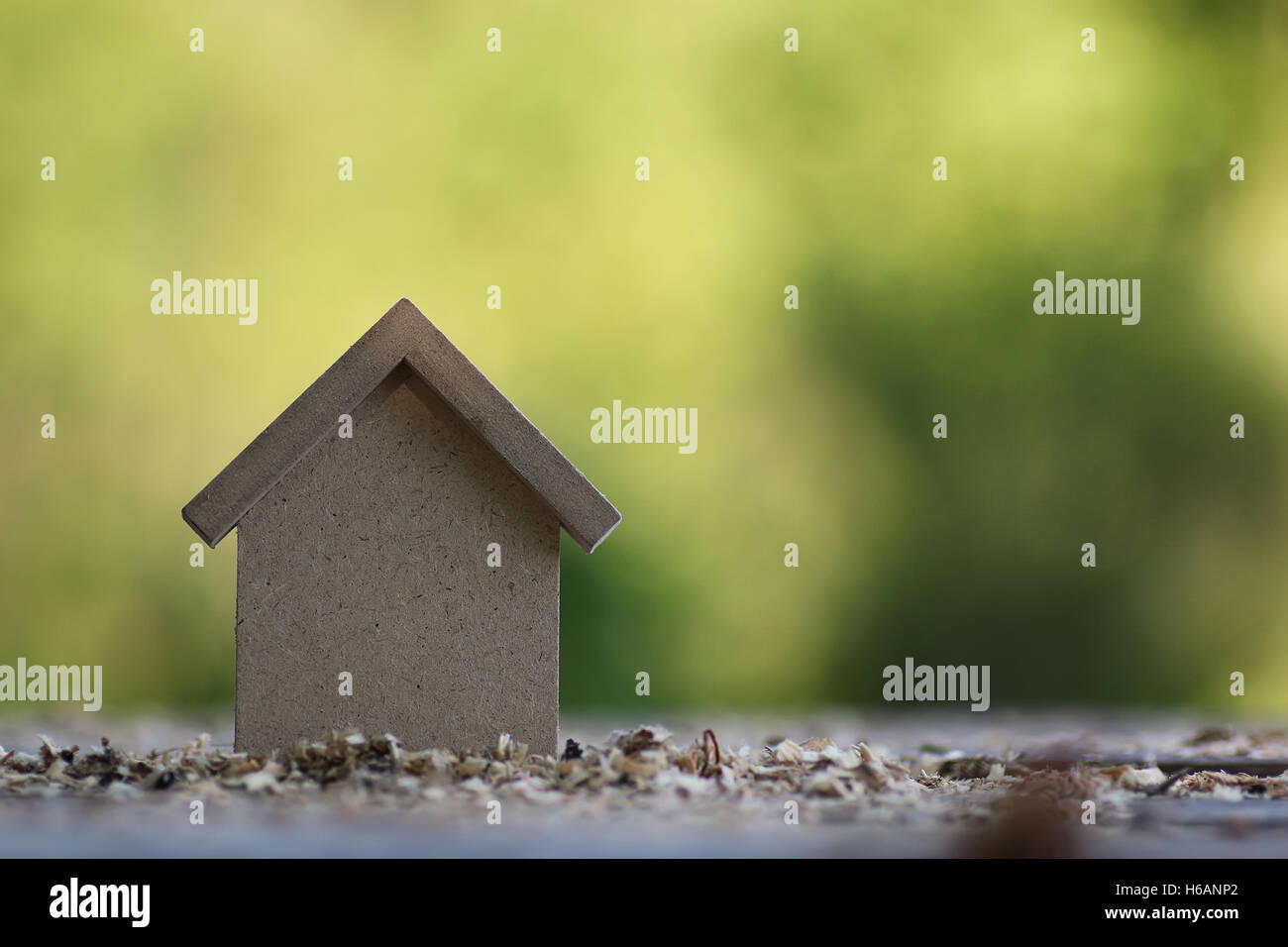 house real estate shape Stock Photo - Alamy