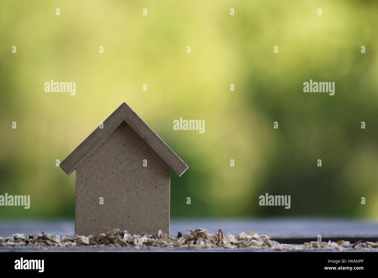 house real estate shape Stock Photo - Alamy