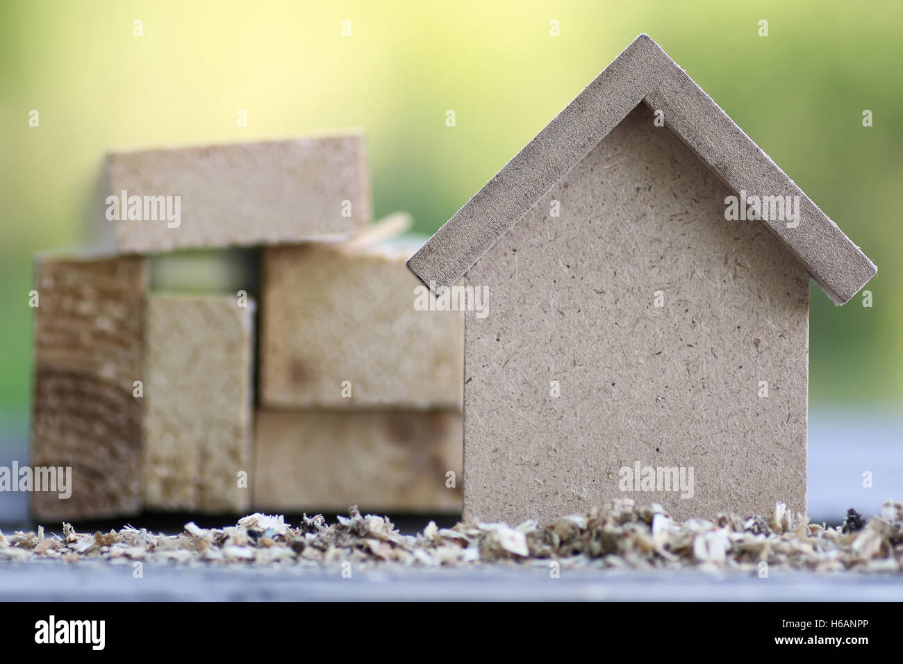 house real estate shape Stock Photo - Alamy