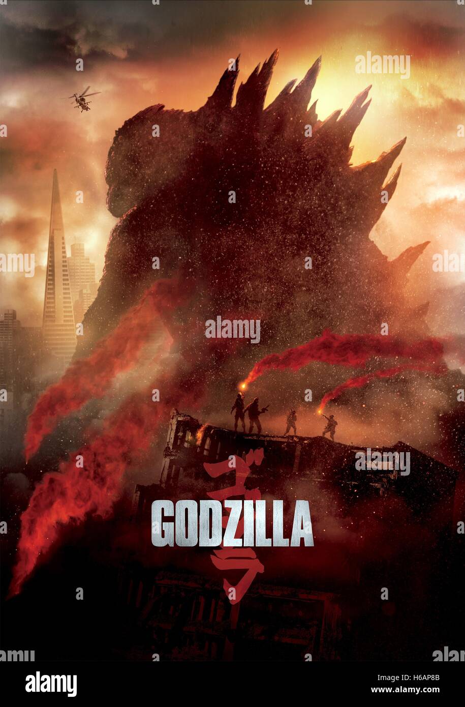 Godzilla 2014 Poster High Resolution Stock Photography and Images - Alamy